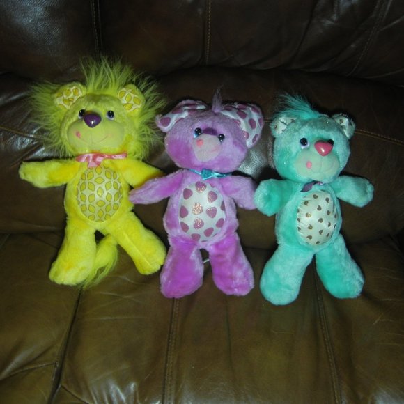 Hallmark | Toys | 3 989 Yum Yums Goody Grape Mouse Lemon Lion Chocolate ...